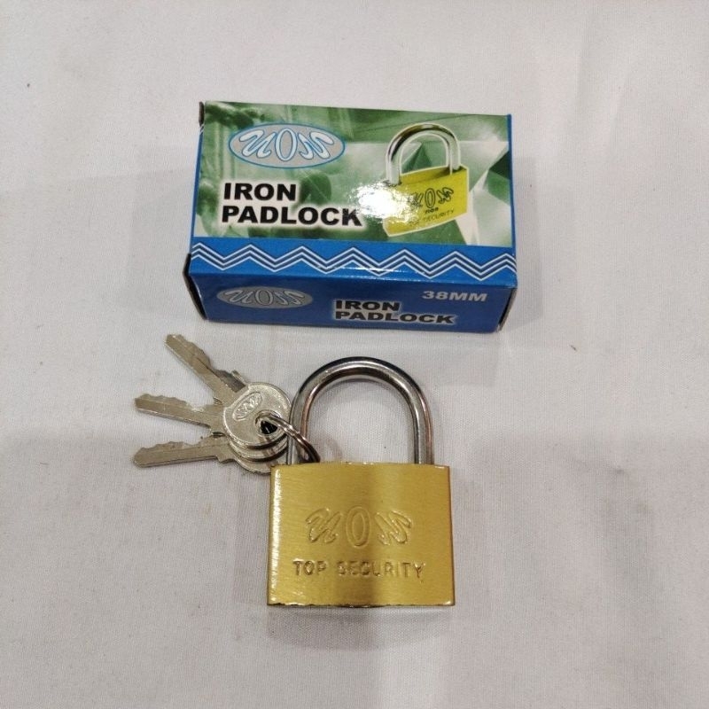 Vios Luggage Padlock 38mm/Vios Yellow Padlock 38mm | Shopee Malaysia