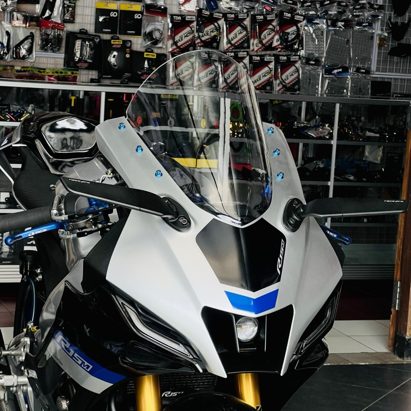 Windshield Full Jenong R15 V4 R15M Visor Clear smoke | Shopee Malaysia