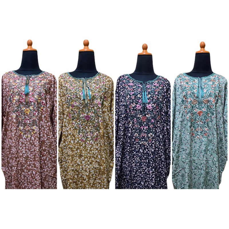 KATUN Zahrah Gallery - Bella Motif Embroidery Negligee With Premium ...