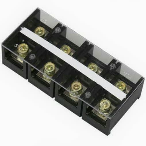 Tc-604 Cable Block Terminal 4 Pole Cable Block 60A | Shopee Malaysia