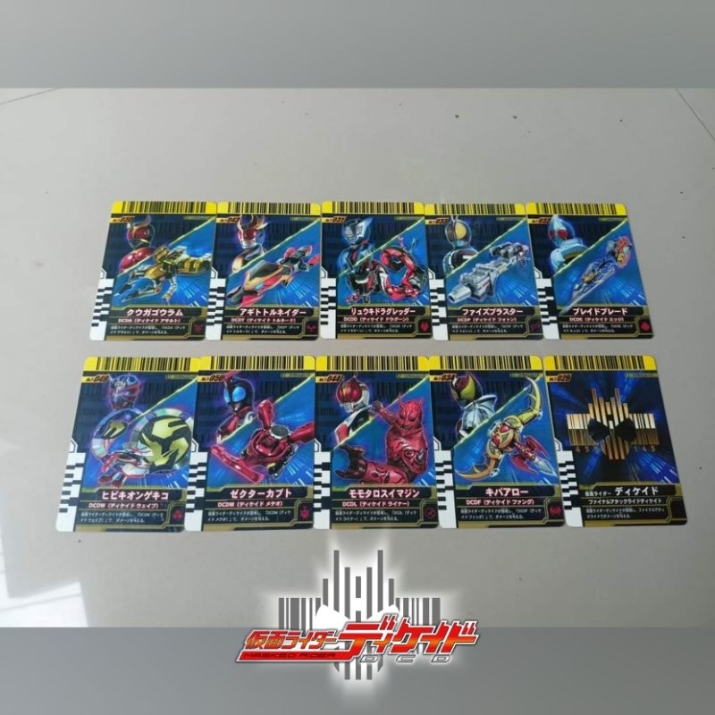 Kamen Rider Decade Final Form Ride Original BANDAI Card | Shopee Malaysia
