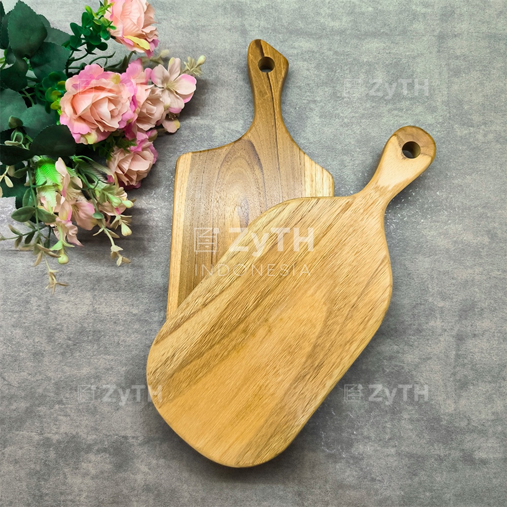 KAYU Export Quality Aesthetic Plain Teak Wood Bian Cutting Board ...