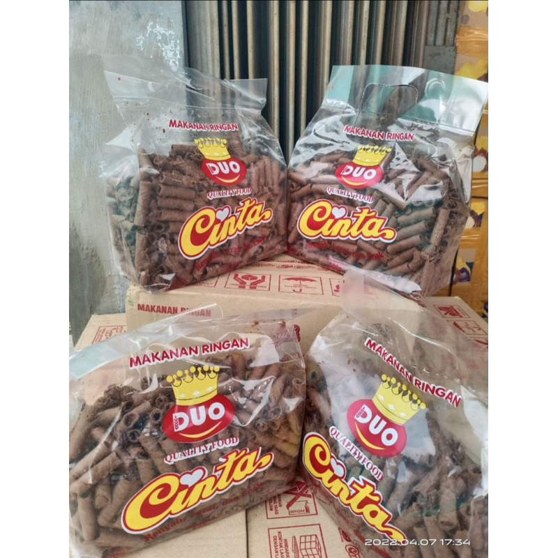 (2Kg Or 4pack Astor) Astor Cinta Wafer Stick Mini Chocolate Vanilla ...