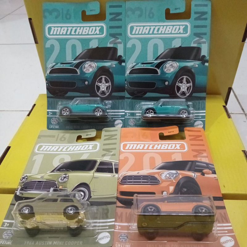 Matchbox MINI COOPER | Shopee Malaysia