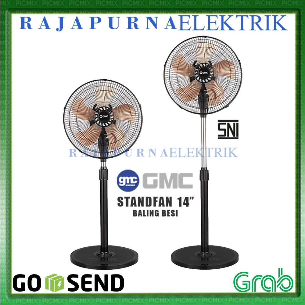 Gmc Iron Stand Fan 317 TORNADO Stand Fan 14 inch SNI | Shopee Malaysia