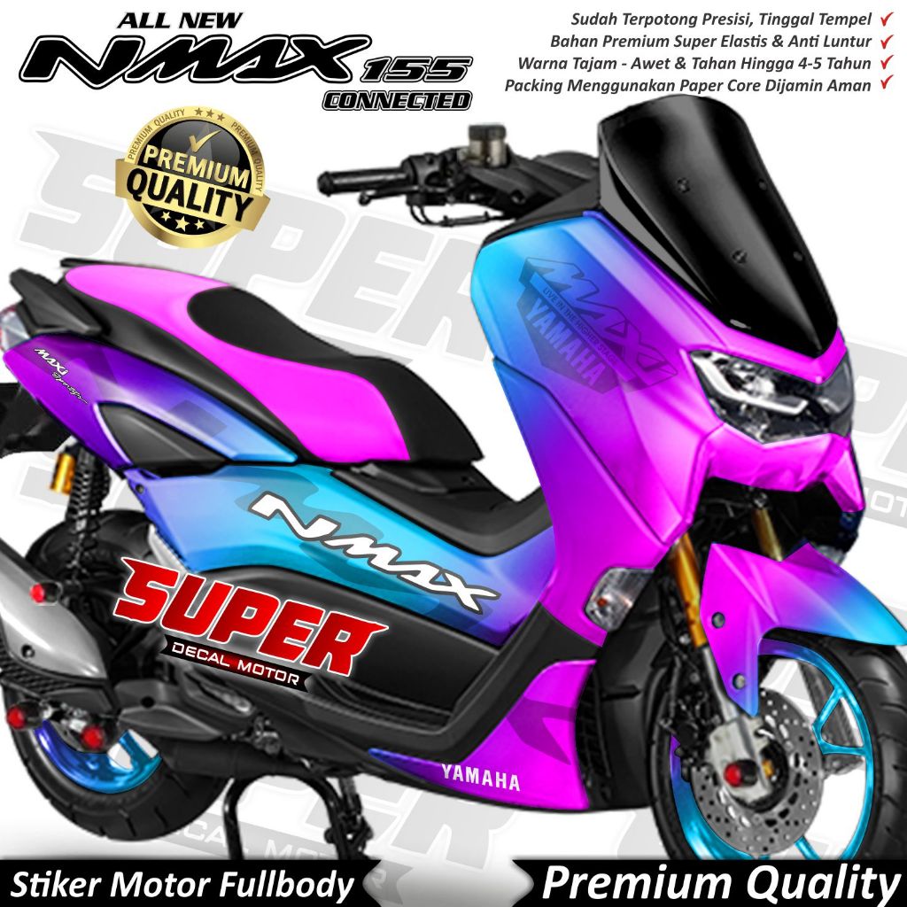 Newest Sticker Decal Yamaha Nmax 2020 2021 2022 Full Body Cool ...