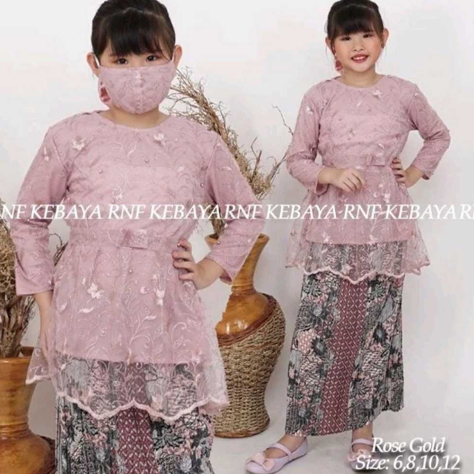 Wdc9 SET Of KEBAYA For Girls 512 Years Old MODERN KEBAYA For Children KEBAYA For Children ...