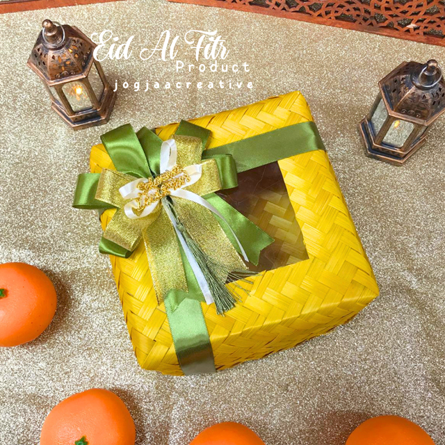 Eid SERIES | Square Besek COLOR Decorative Mica FREE Eid Ribbon/Eid Al ...
