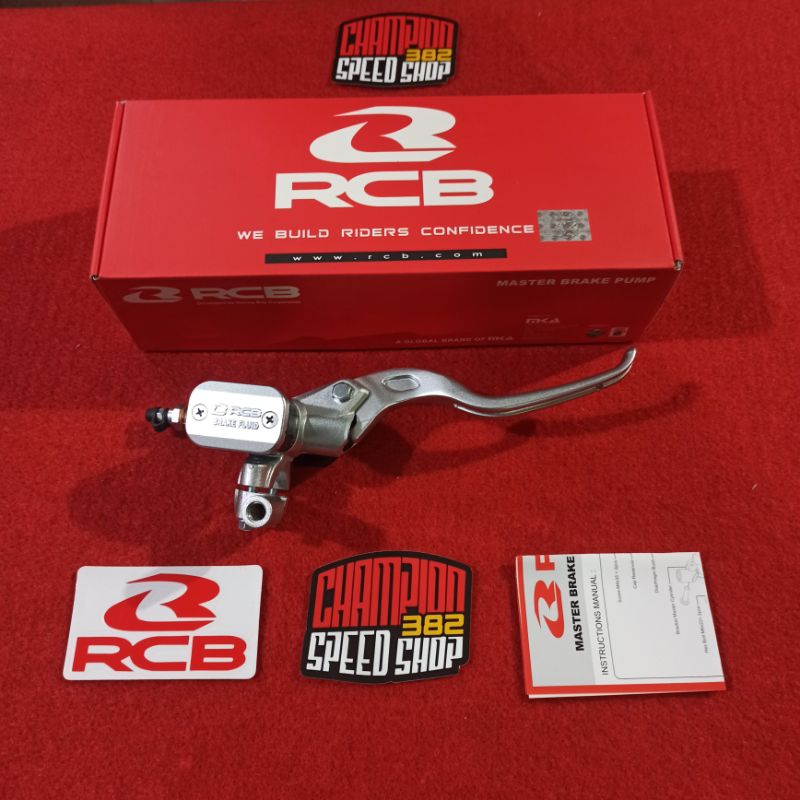 Rcb Racing Boy Right Brake Master E3 E-3 14mm Universal Silver Box ...