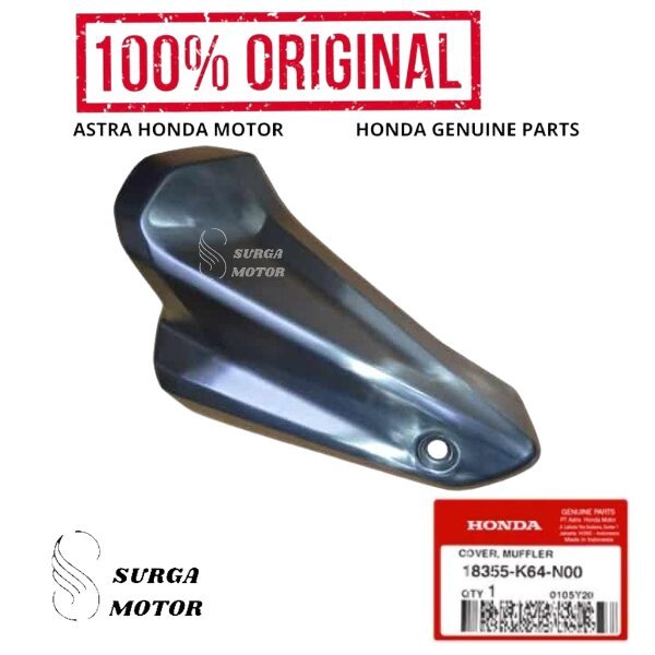 Muffler Cover for Honda CBR250RR LED K64. CBR 250 RR Muffler Protective ...