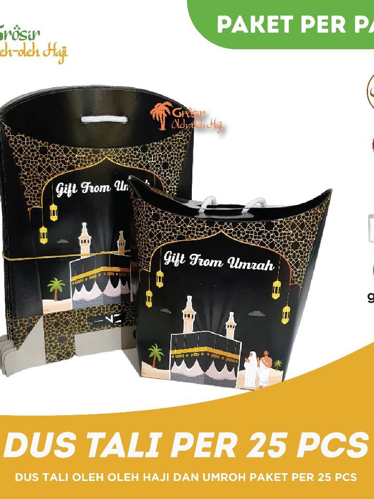 BY HAJI AND UMROH 25PCS DUS ROPE I SOUVENIR BOX FOR CONTENTS BY HAJI ...