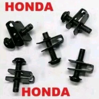 Honda Fine Thread Shell Clip Bolts/Body Clip Bolts/Rod/Blade/Astrea ...