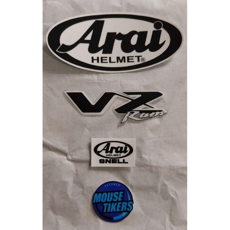 Arai VZ PACKAGE STICKER Ram | Shopee Malaysia