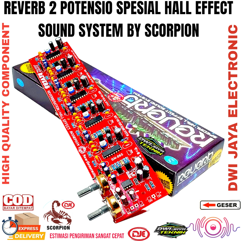 Reverb 2 Potentio Hall Effect Sound System By Scorpion | Shopee Malaysia