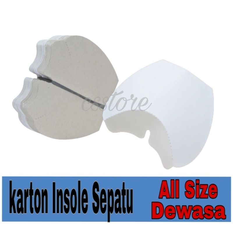 50 Sheets of Shoe Saddle Insole Shoe Saddle All Sizes Adult Duplex ...