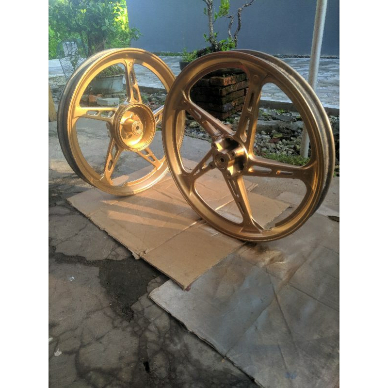 Veleg racing resing Wheel Rims Front Rear yamaha Jupiter z burhan PNP ...