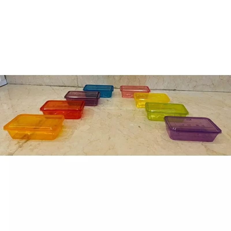 Thinwall 500 ml Rectangle Body + Clear Color Cap ENVI PREMIUM Brand ...