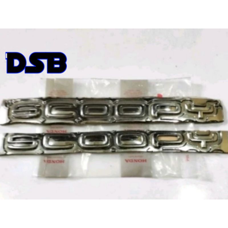 Original 2021 Scoopy Emblem Scoopy Emblem 2022 100% original honda ...