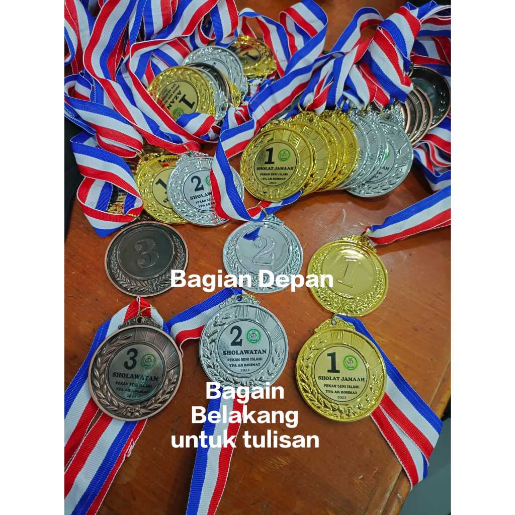 Custom MEDAL DIAMETER 5CM IMPORTED METAL NUMBERS PER UNIT | Shopee Malaysia