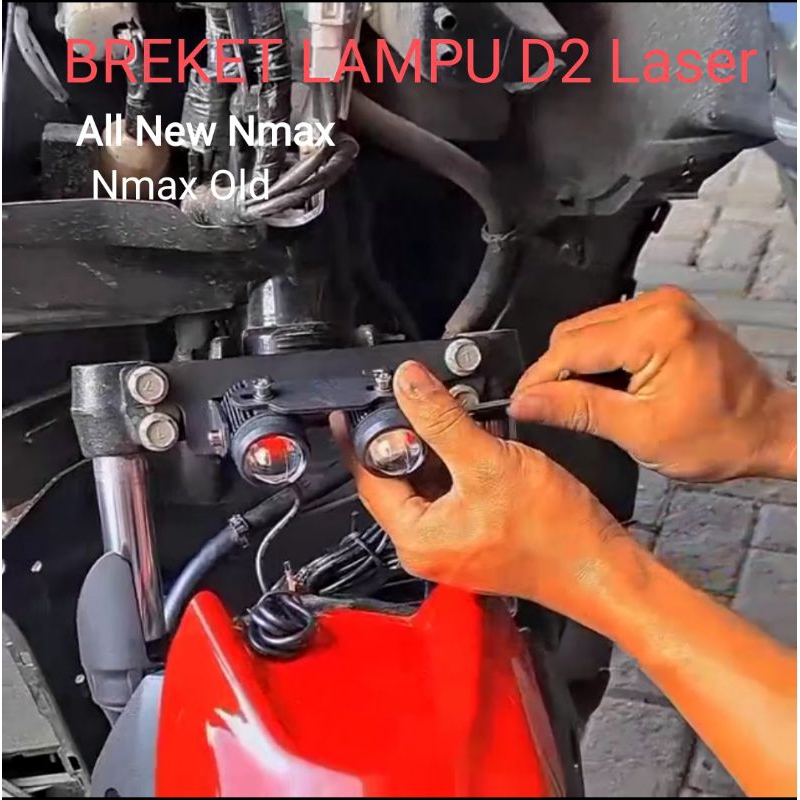 D2 Laser All New Nmax 2020-2023 Nmax Old Shooting Light Mount Bracket ...