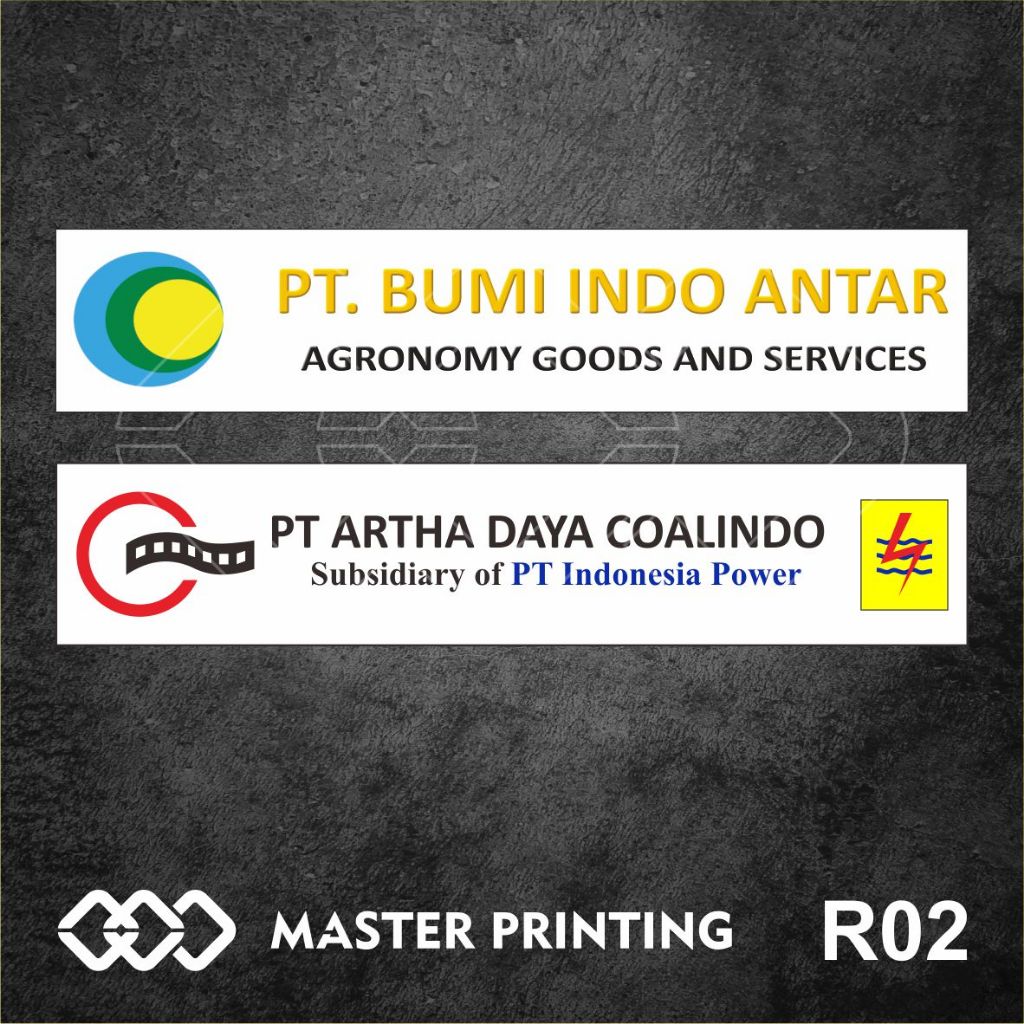R02 - Custom Stickers For Company Names, Shops, Brands, And Product ...