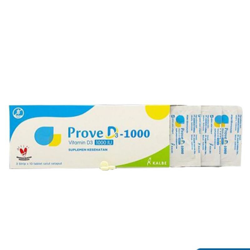 Prove Vitamin D3-1000 IU 10 TABLETS | Shopee Malaysia