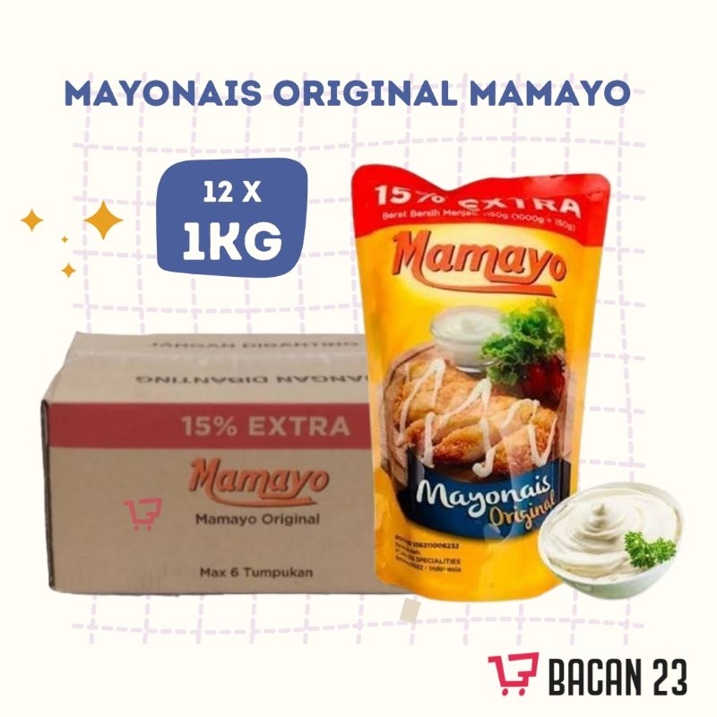 Mamayo Mayonnaise (12 x 1kg) | Shopee Malaysia