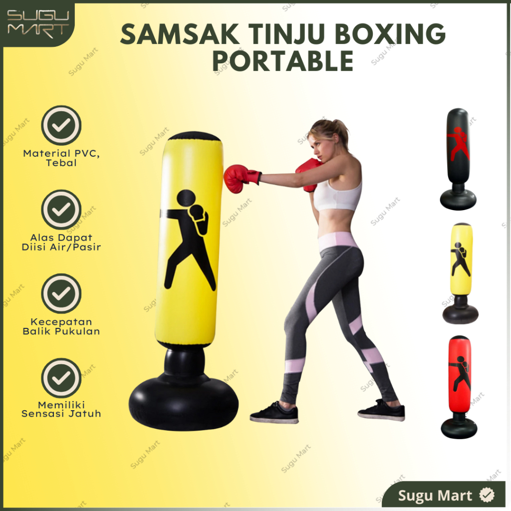 Boxing Samsak Portable Water Samsak | Adult Boxing Bag |Sports Bag ...