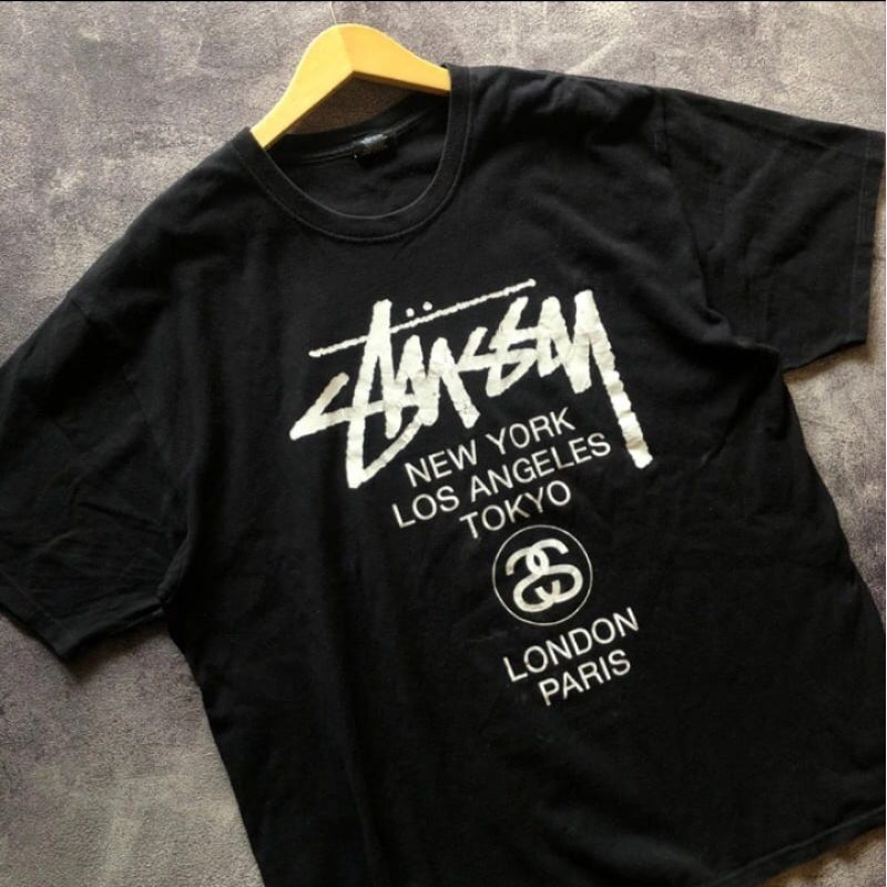 Stussy Original Vintage XL T-shirt | Shopee Malaysia