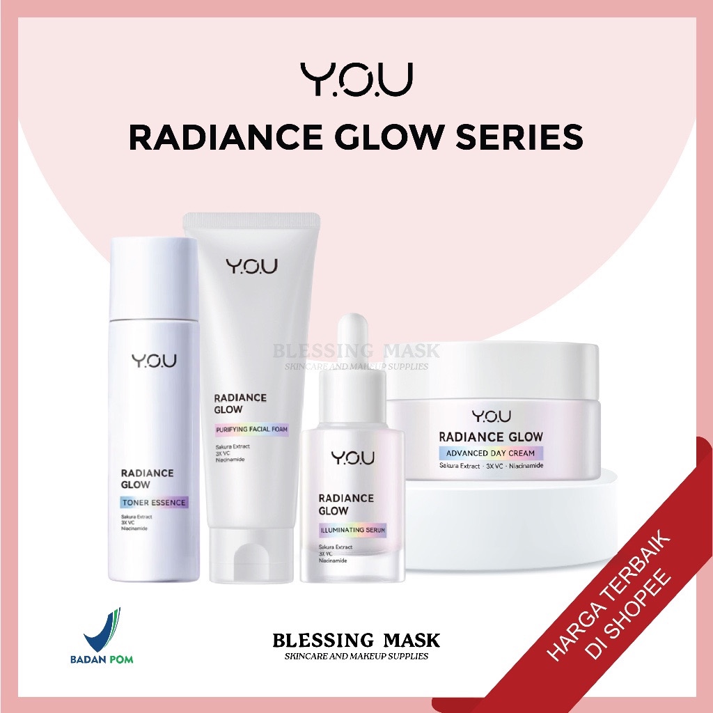 You Radiance Glow Series - Illuminating Serum | Purifying Facial Foam ...