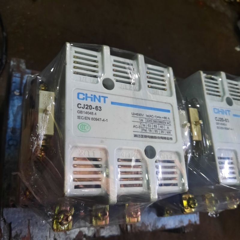 Contactor CHINT CJ20 63 220V | Shopee Malaysia
