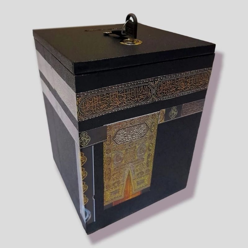 Kaaba piggy bank Kaaba piggy bank Umrah Hajj Madinah Arabic Key Piggy ...