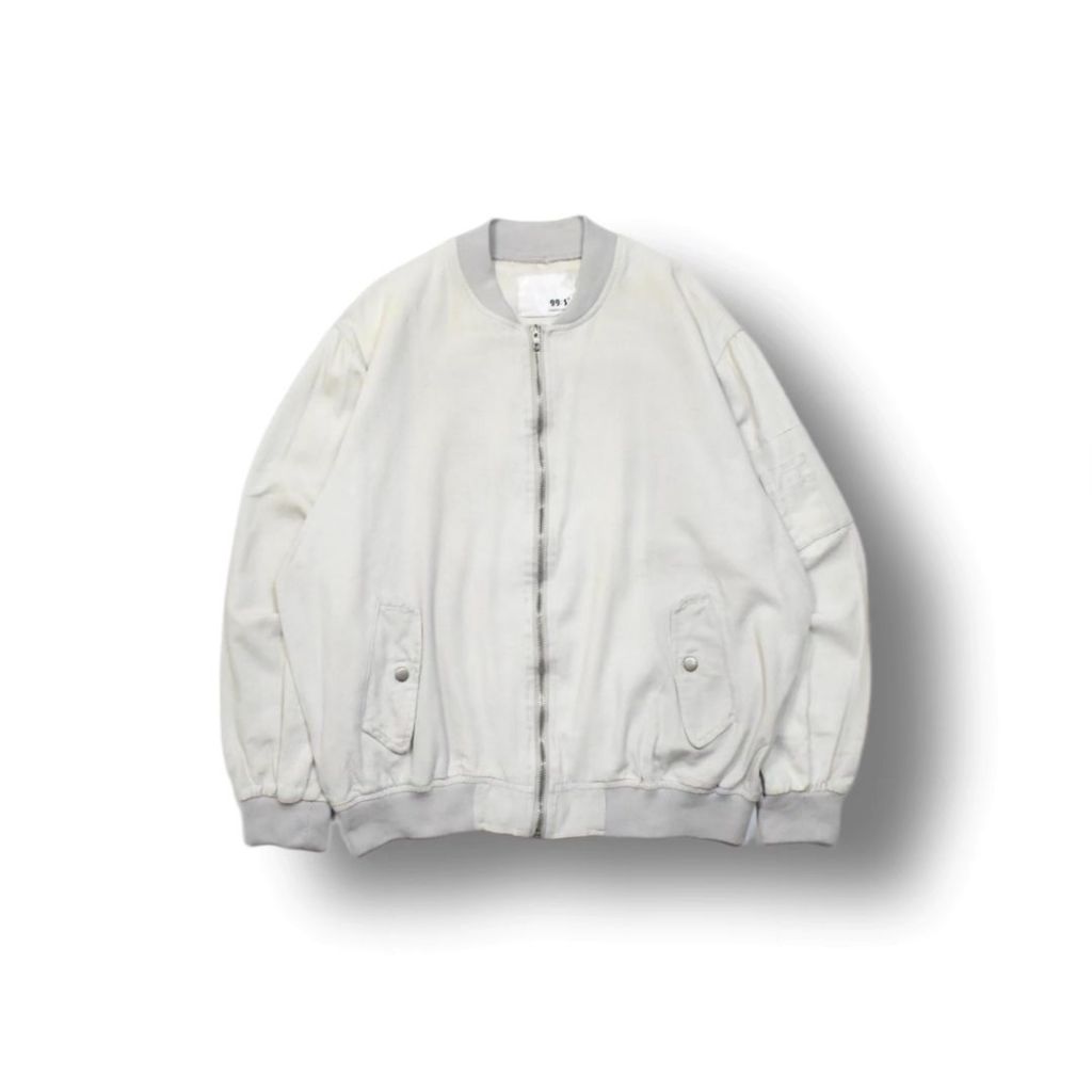 Bomber Linen Jacket (L) | Shopee Malaysia