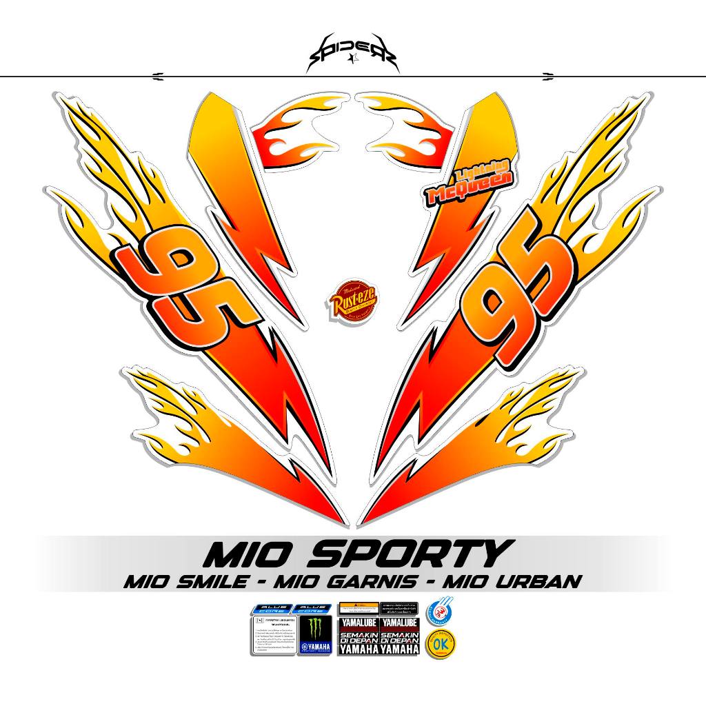 Striping Mio Sporty Motif 10/Mio Smile/Mio Urban/Mio Garnis/Decal ...