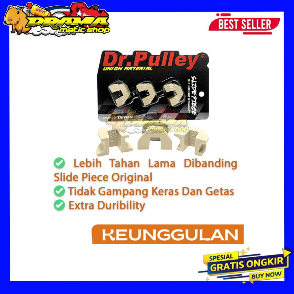 Rubber slider Home Rubber slider roller slide piece dr pulley all matic ...