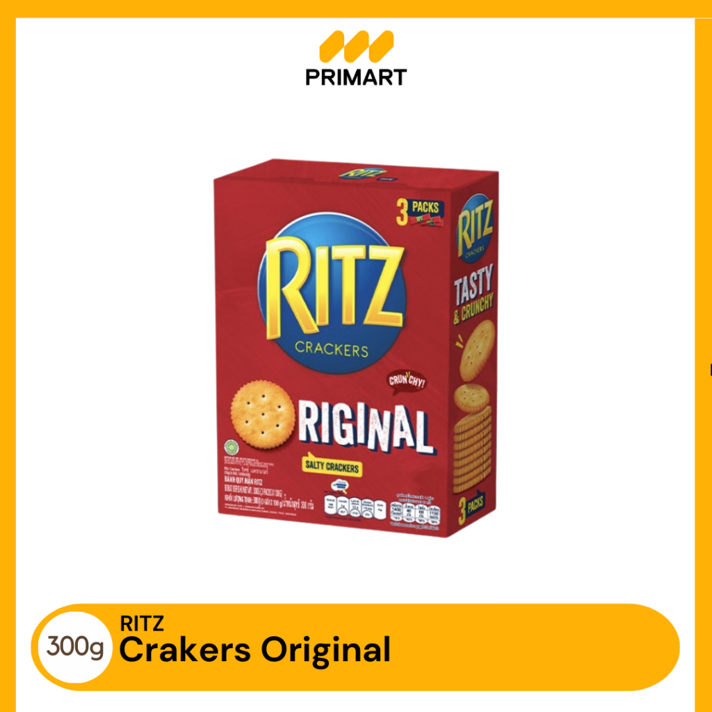 Ritz Crackers Biscuit Original 300gr | Shopee Malaysia