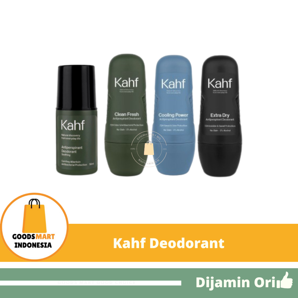Kahf Antiperspirant Deodorant Roll On 45ml | Kahf Soothing ...