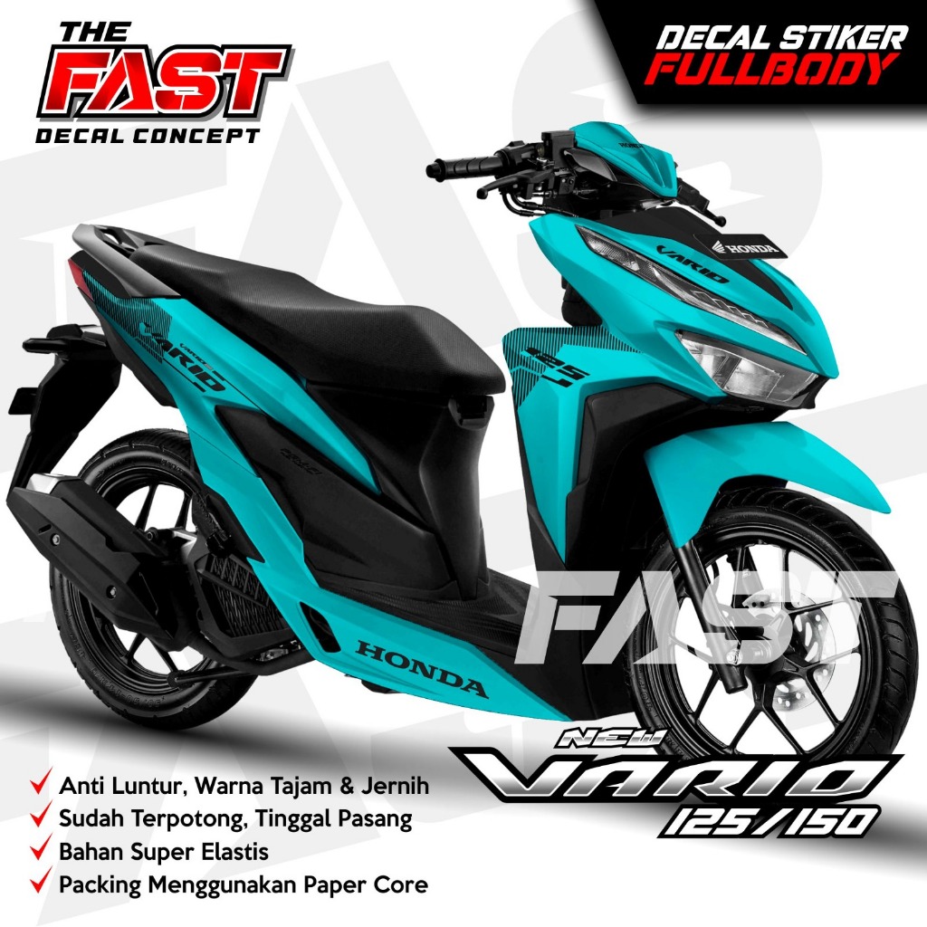 Decal Sticker new vario 125/150 full body Latest motif And Sticker ...