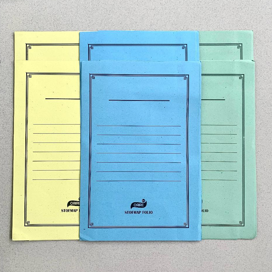 50 Sheets Stof Map Folio - Stop Map HVO - Stopmap Paper | Shopee Malaysia
