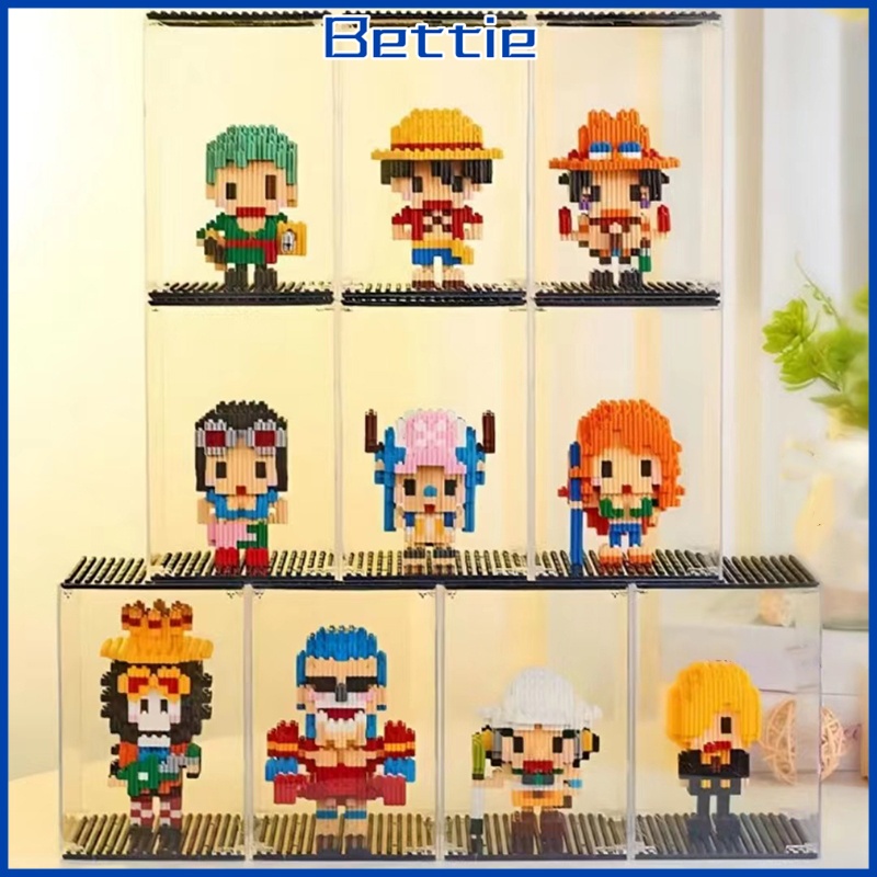Bettie Nano Blocks ONE PIECES Mini Series 3D Toy Model Block Stacking ...