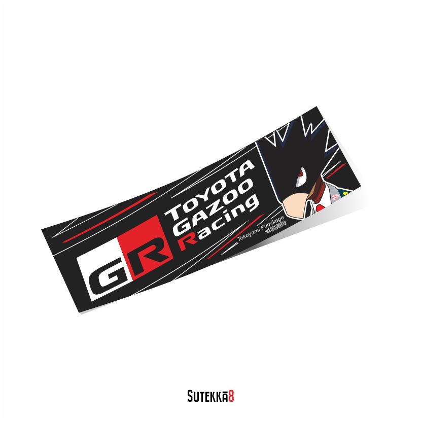 Toyota GAZOO RACING SLAP STICKER [ONE] | Shopee Malaysia