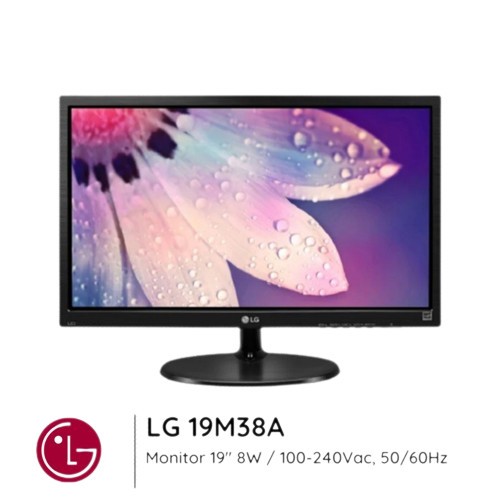 Lg 19m38a-b Led Monitor 19" / 19m38a b 19 Inch Led IPS HD Monitor ...