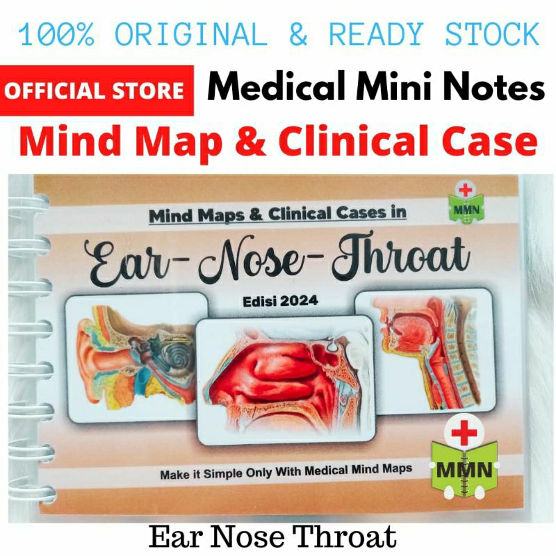 Latest EDITION | Medical Mind Map ENT / Medical Mind Map And Clinical ...