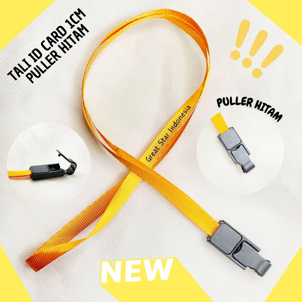 Id CARD Strap 1CM PULLER NEW | Shopee Malaysia