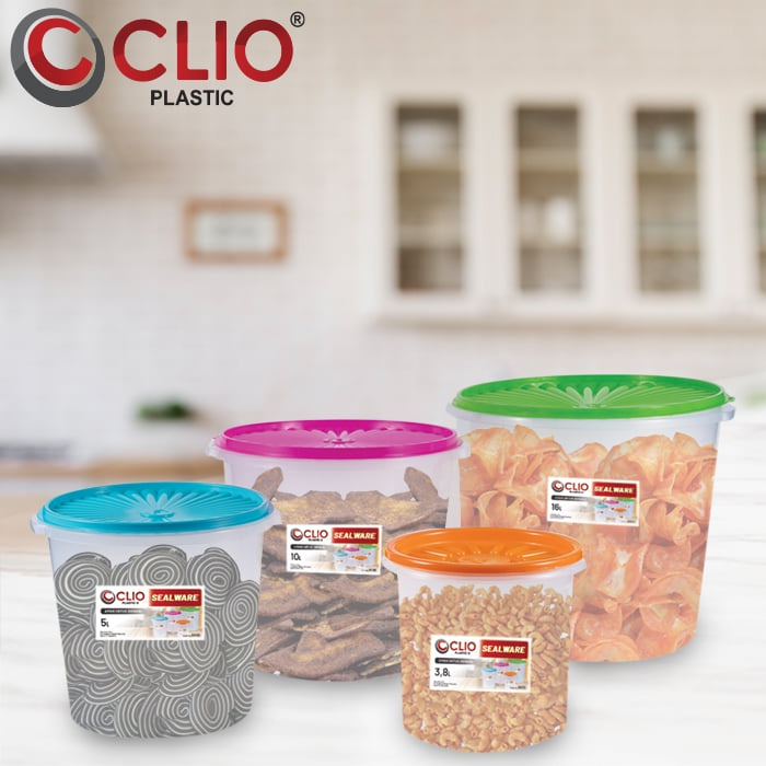 Plastic Jar Cracker Jar 5 Liter Jumbo Jar | Shopee Malaysia