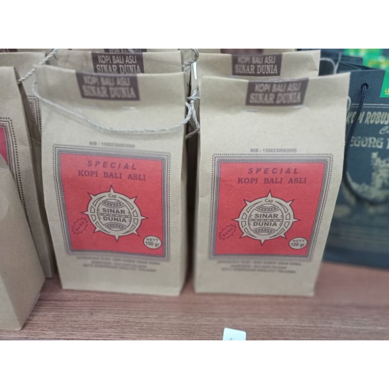 SINAR DUNIA Balinese Coffee 100gr Typical of Bali | Shopee Malaysia