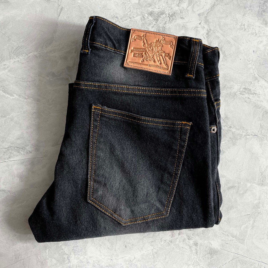 Distin Denim Pre Wash Black | Denim Selvedge Accent | Washed Black ...