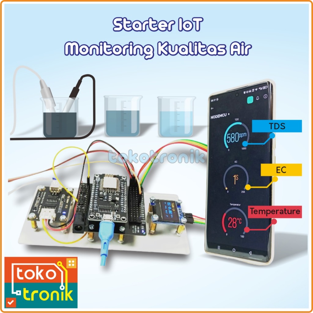 IoT Water Quality Monitoring Kit - IoT Water Quality Monitoring System | Shopee Malaysia