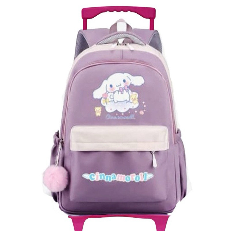 Cinnamoroll Backpack Children's trolley Bag trolley Bag Girls' School ...