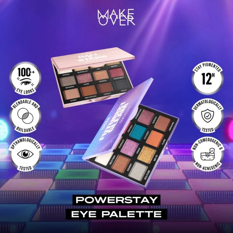 ️New Spirit 2 ️ MAKE OVER - Powerstay Eye Palette Futurist Gleam ...